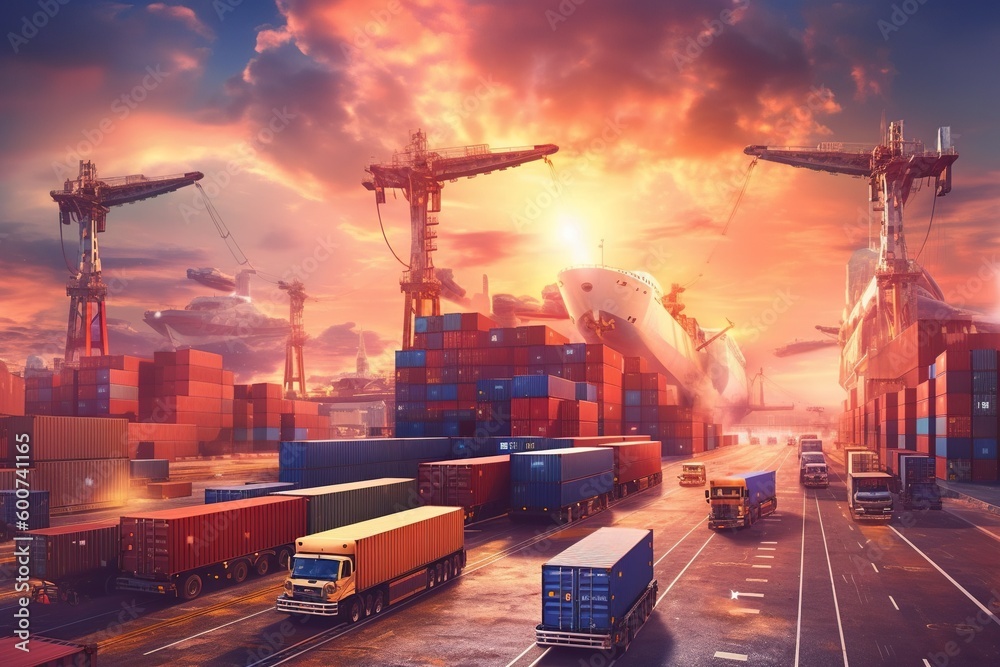 A modern and futuristic background is created by showcasing different ...