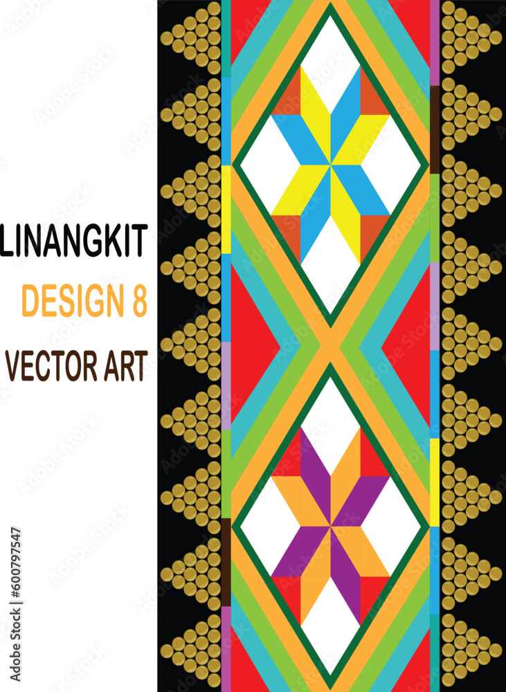 It is a traditional handicraft design by native tribes in East Malaysia ...