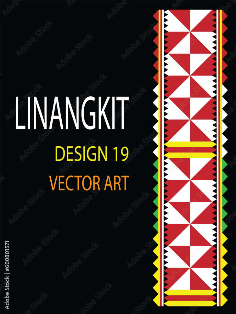 It is a traditional handicraft design by native tribes in East Malaysia ...