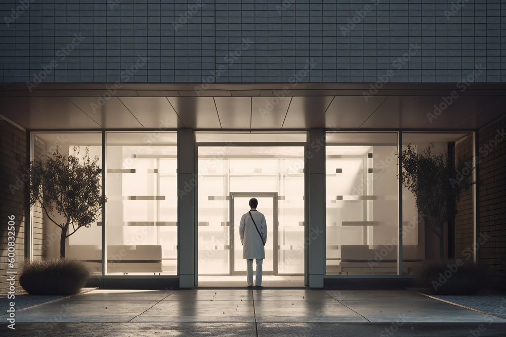 AI Generative. Title: A simple, yet powerful image of a person seeking ...