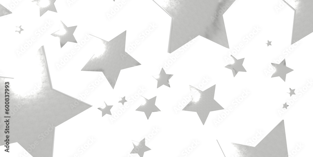 Seamless pattern with small silver stars on white background. - png ...