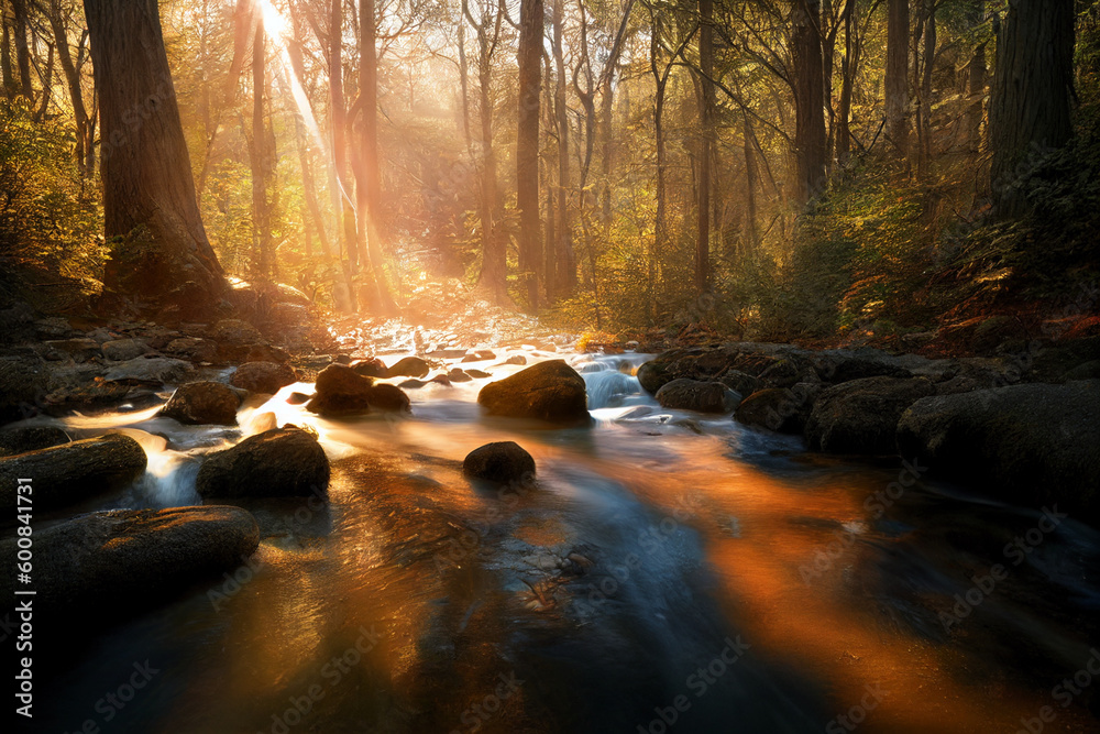 Beauty of nature at its finest. The golden hour enhances the beauty of ...