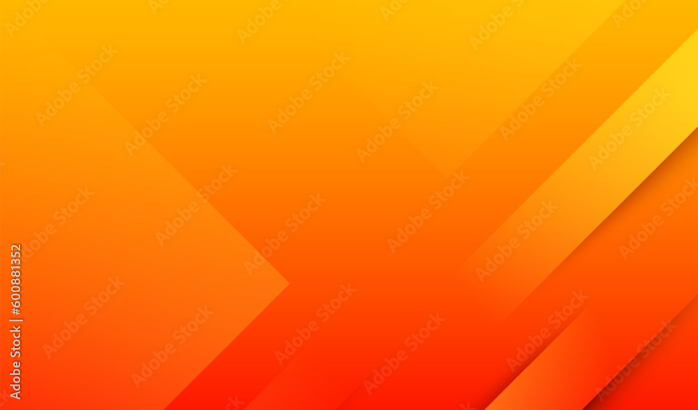 Minimal orange background vector. Abstract yellow and orange warm tone ...