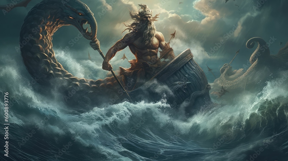 Poseidon, the Fierce Deity of the Seas and Weather in Greek Mythology ...