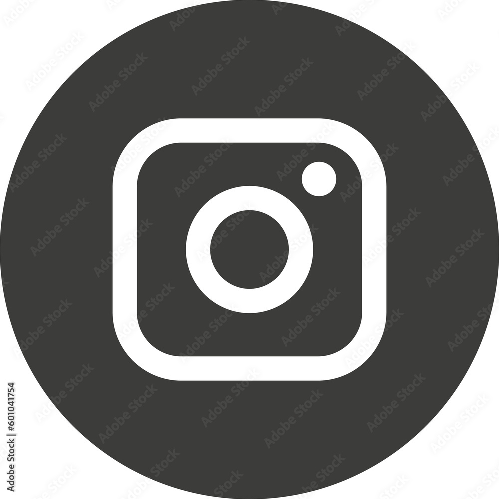 Instagram logo icon, social media icon Stock Illustration | Adobe Stock