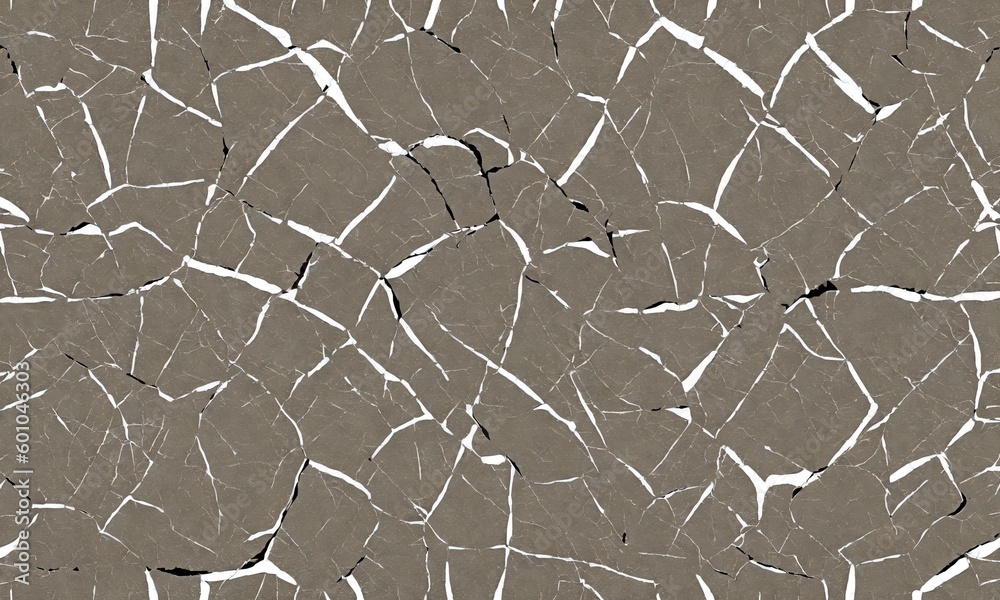 Seamless broken cracks background texture. Tileable stained peeling ...