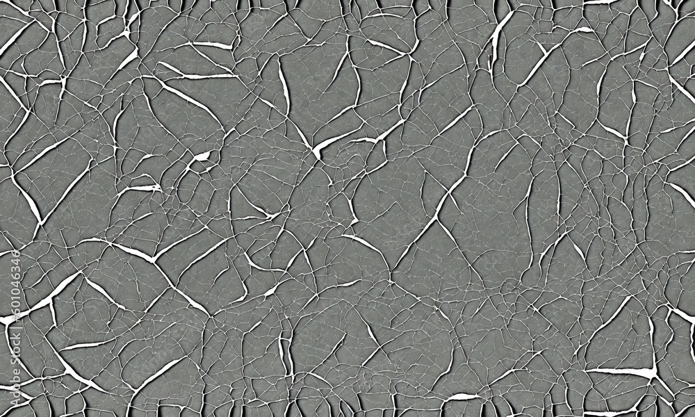 Ilustrace „Seamless broken cracks background texture. Tileable stained ...