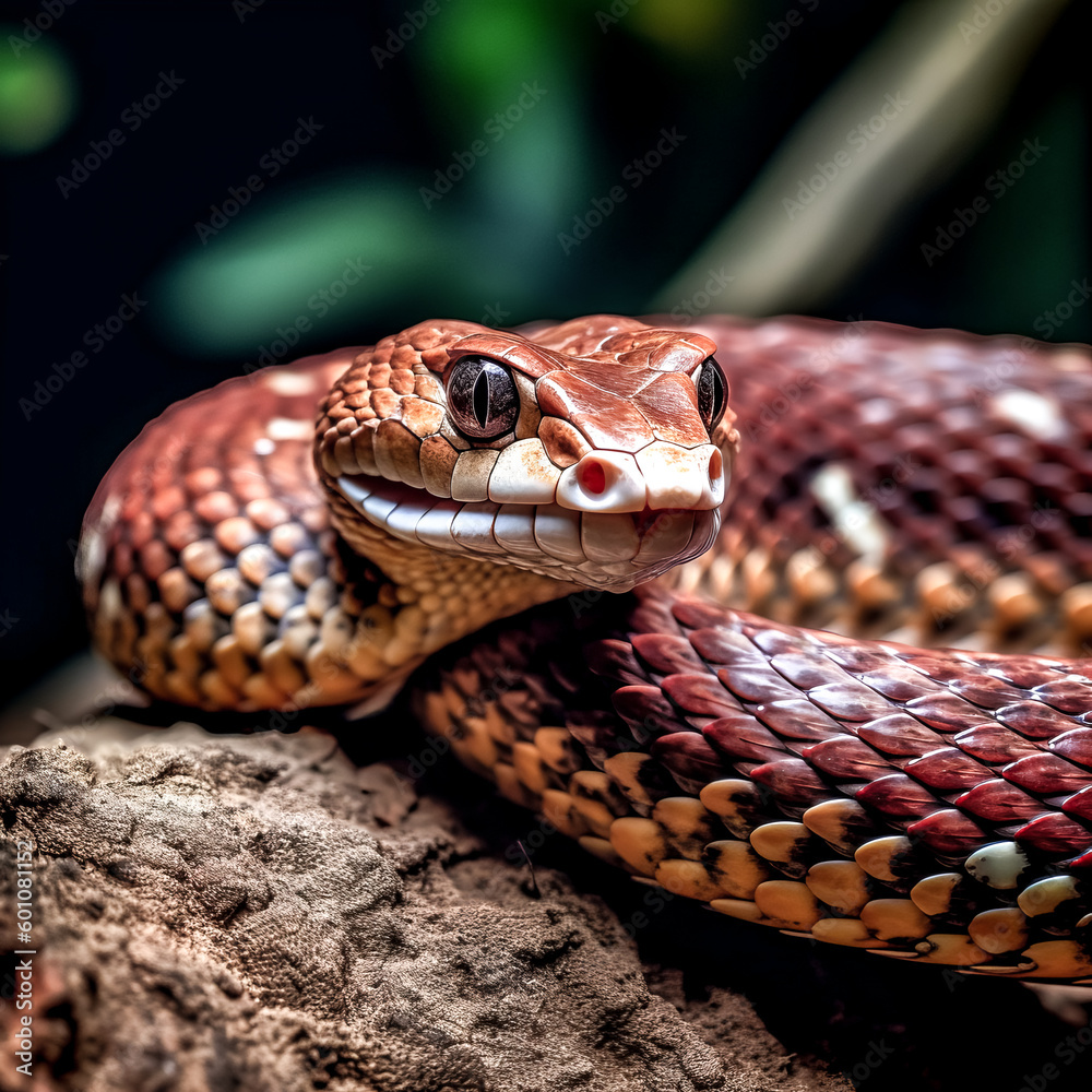 was created using generative ai. The Common death adder png was created ...