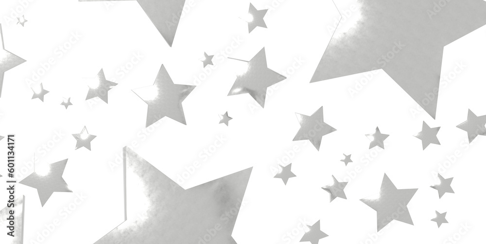 Seamless pattern with small silver stars on white background. - png ...
