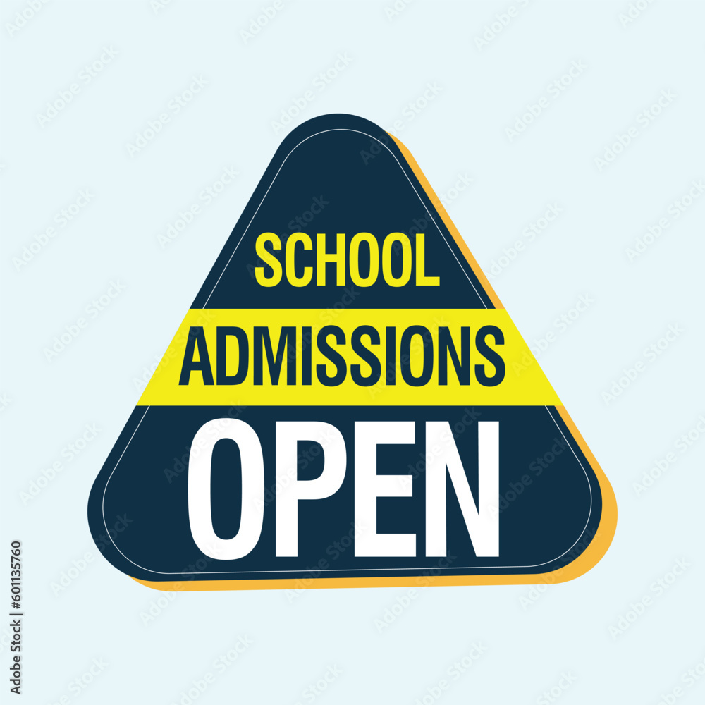 admission open text box for social media banner design Stock Vector ...