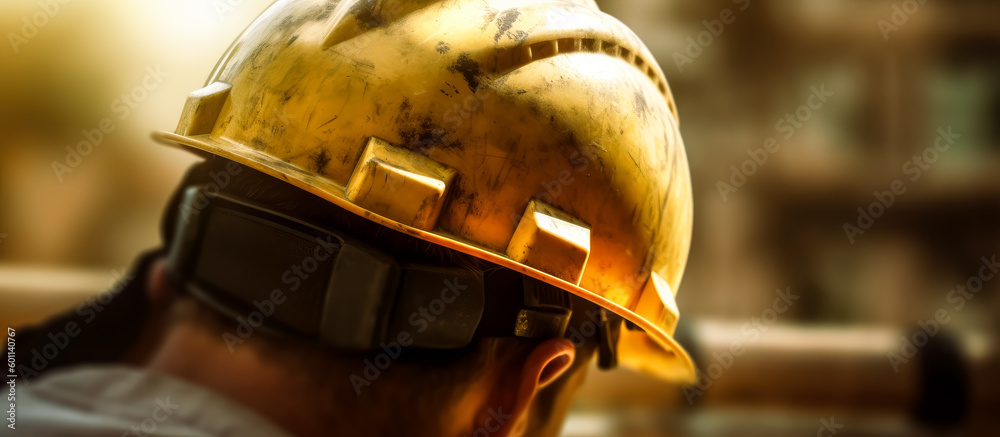 Construction safety hard hat helmet for men. Stock Illustration | Adobe ...