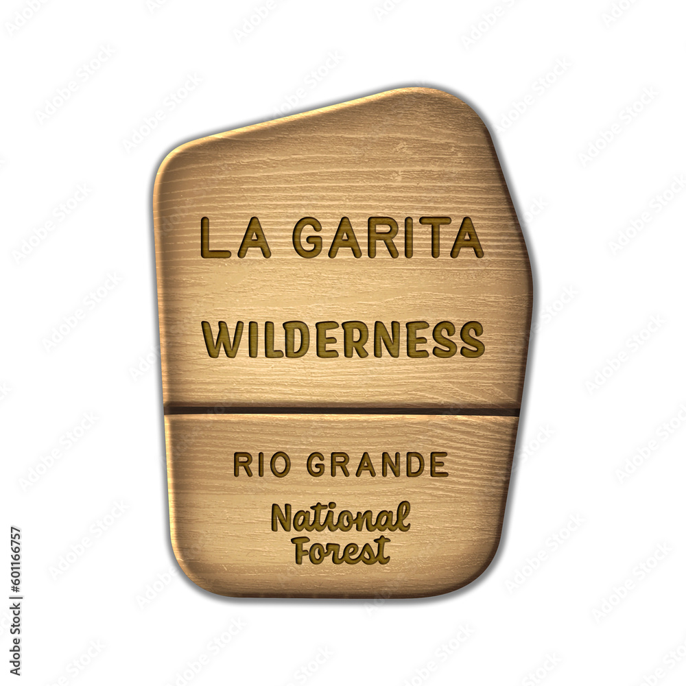 La Garita National Wilderness, Rio Grande National Forest Colorado wood ...