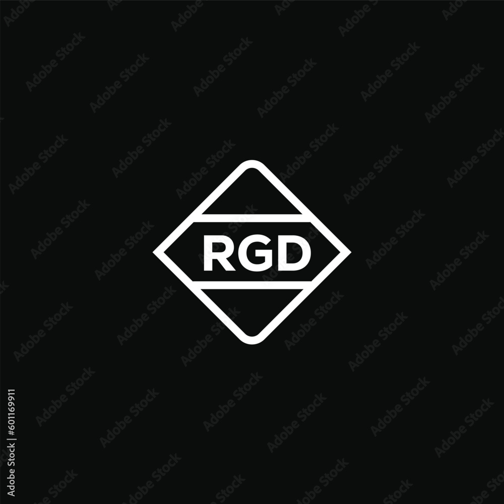 RGD letter design for logo and icon.RGD monogram logo.vector ...