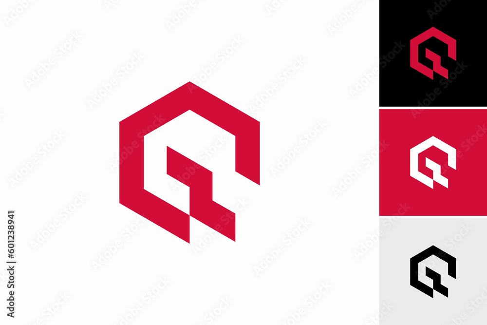 initial letter qg logo vector premium design Stock Vector | Adobe Stock