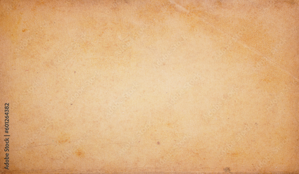Pale brown vintage Paper texture background, kraft paper horizontal ...