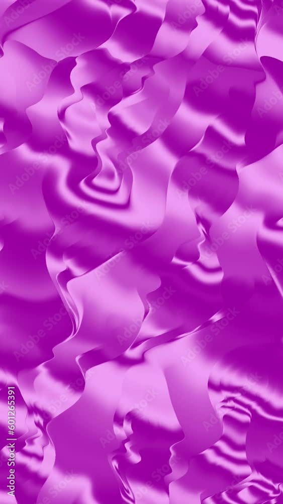Magenta metallic shining flowing pink plasma blobs abstract animated ...