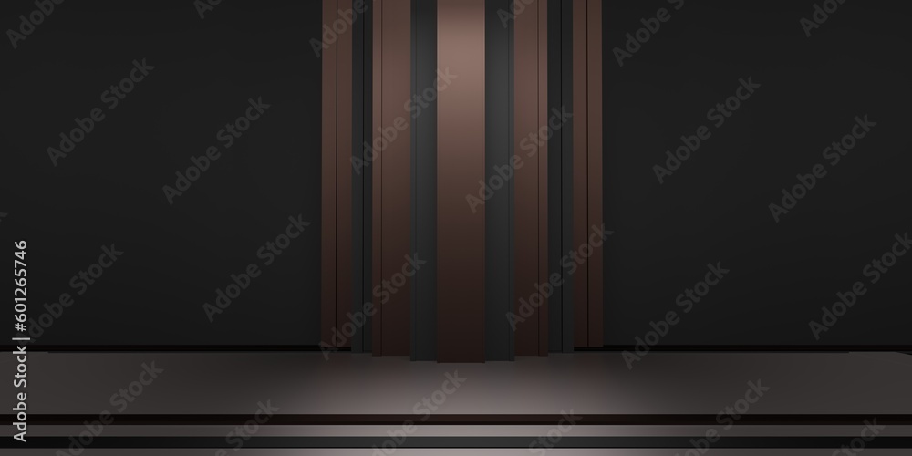 studio background Shiny square base backdrop for product display 3D ...