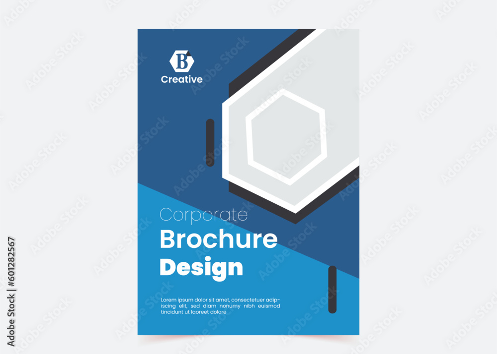 vector illustration, banner, A4, post, flyer, book cover, for brochure ...