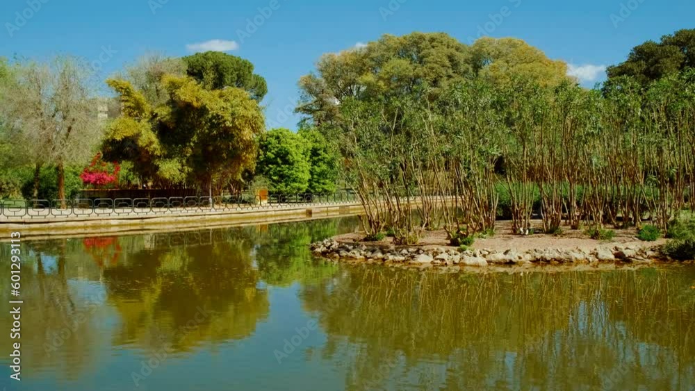 Parque de los Principes, Traiana, Seville, Andalusia, Spain, urban park ...