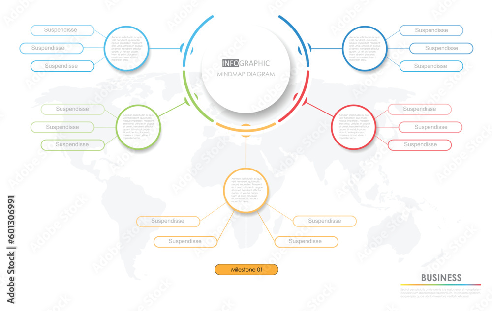bussiness diagram circular layout chart project timeline diagram with 5 ... bussiness diagram circular layout chart project timeline diagram with 5 ...