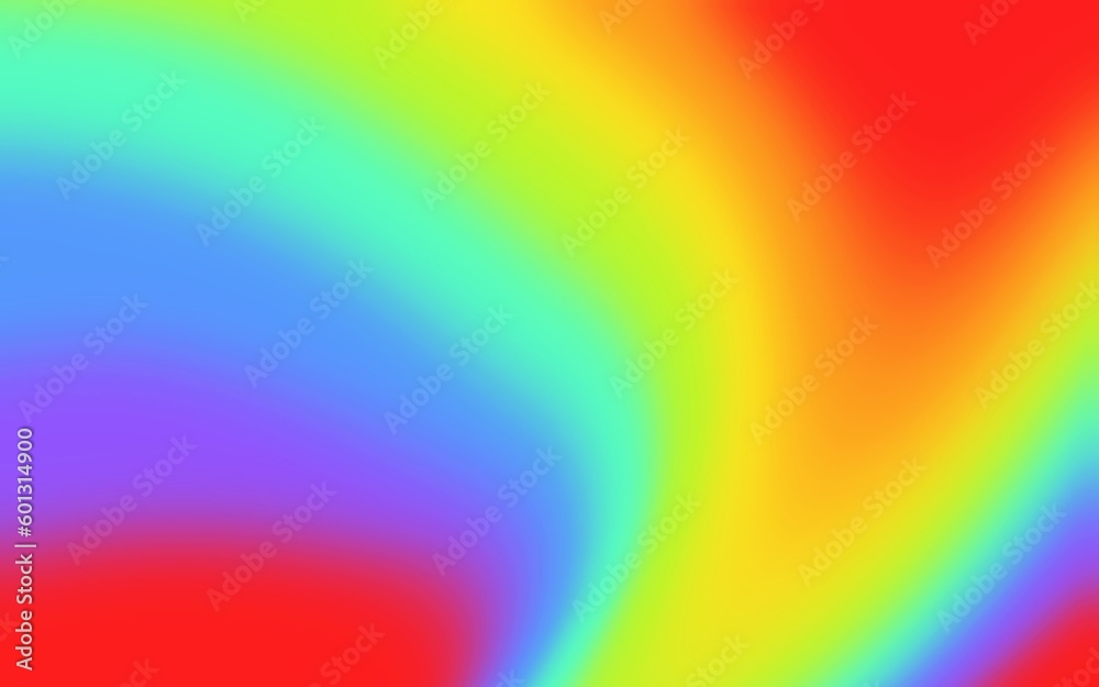 LGBT Rainbow pride poster. Happy pride month color illustration ...