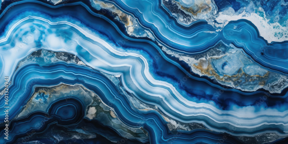 Indigo agate background image, wallpaper, texture, digital illustration ...
