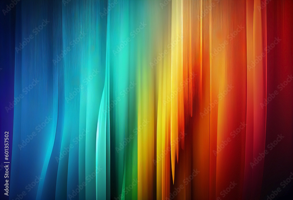 Color gradient abstract background. Fluid of colors falling like the ...