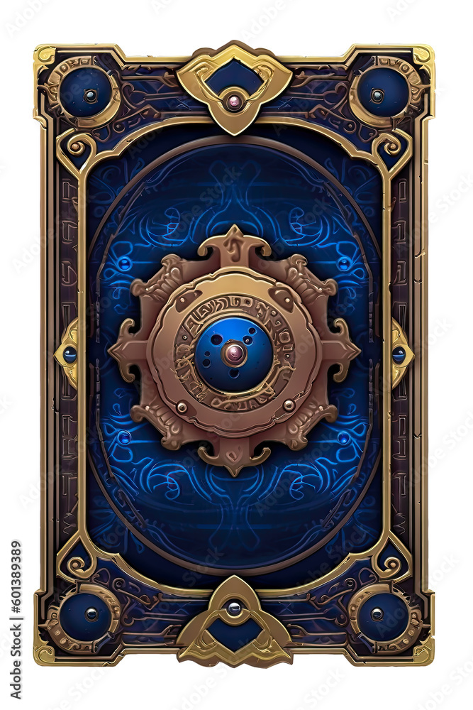 Card deck design. Card back design. 2d mobile game asset made with ...