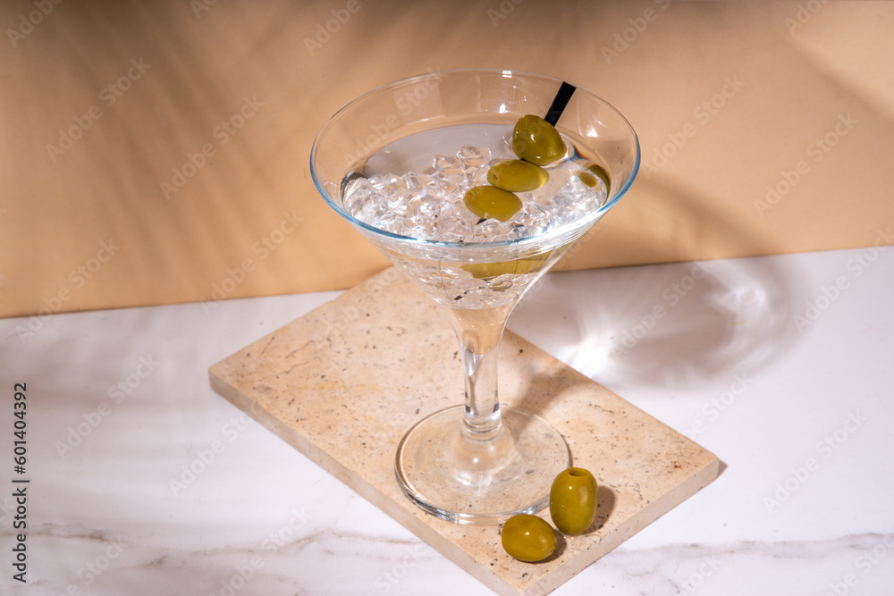 Olive Cocktail Garnish