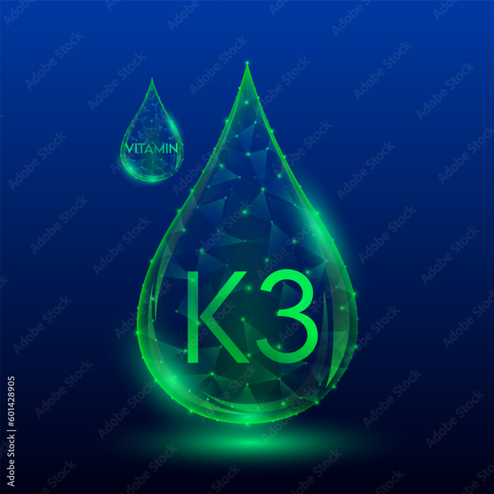 Vitamins complex skin care anti aging. Vitamin K3 drop green ...