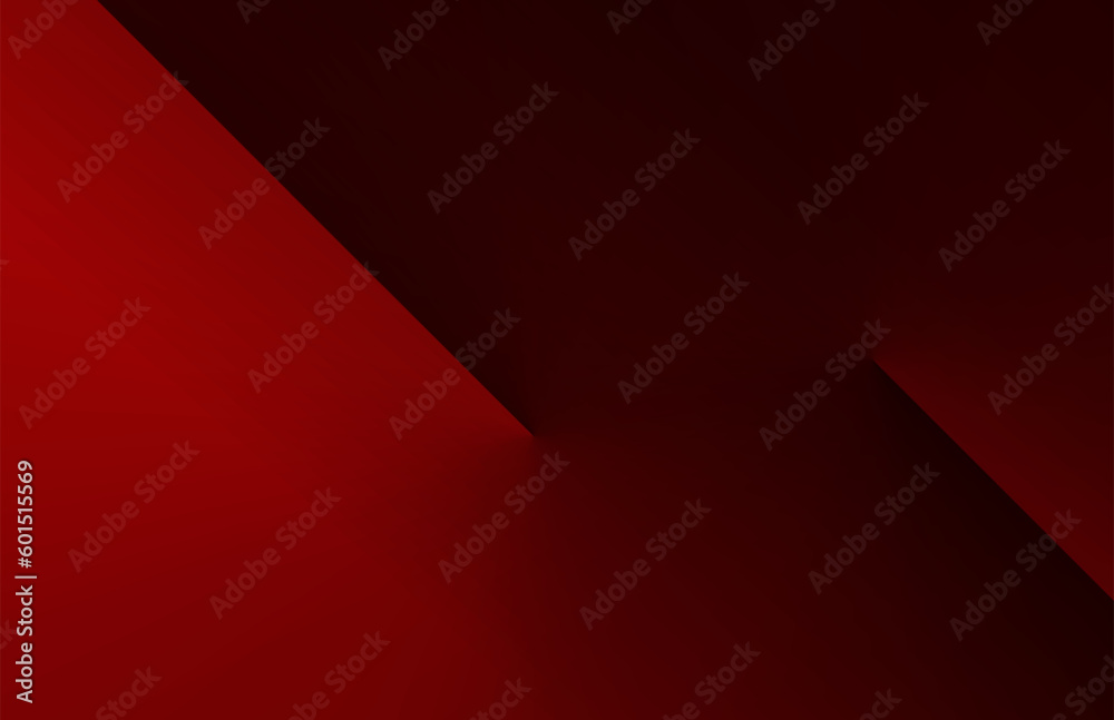 Dark red modern background for design. Geometric shape. Diagonal stroke ...