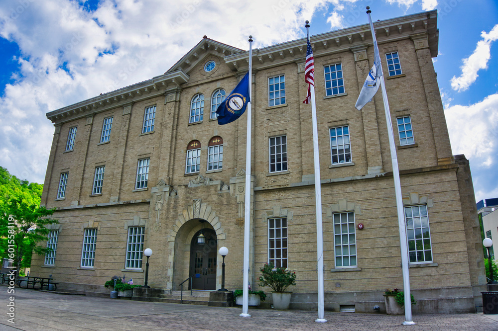 Courthouse in Pikeville Ky USA 2023. Pike County Courthouse and Jail ...