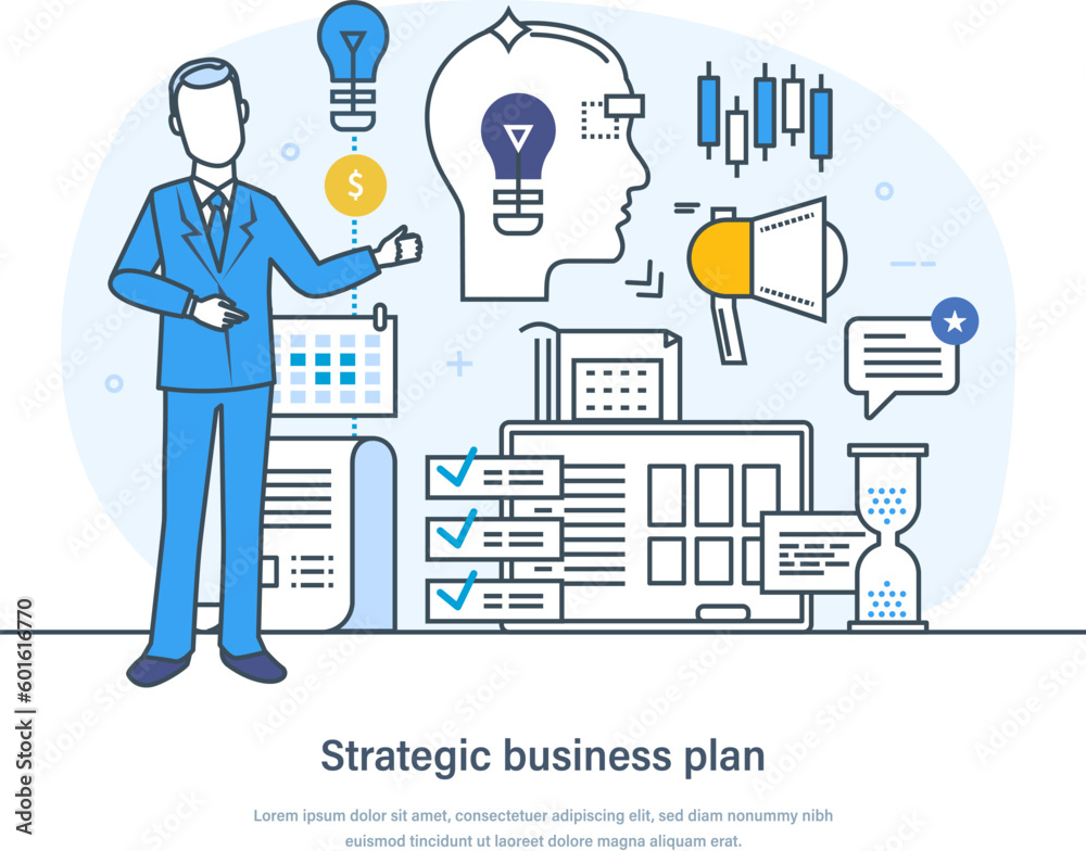 Business Planning Clipart