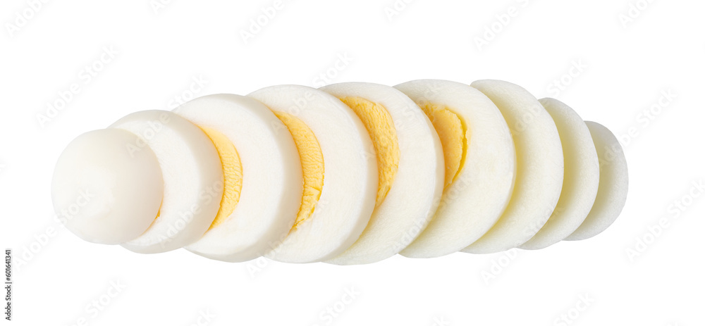 boiled egg on transparent background. png file Stock Photo | Adobe Stock