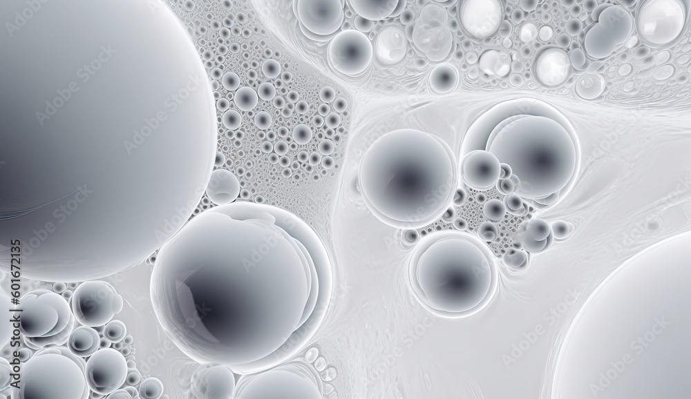 Cytoplasm cells medical background ovulation molecule. Generative Ai ...