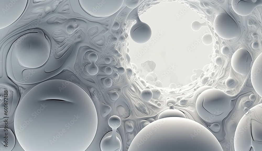 Cytoplasm cells medical background ovulation molecule. Generative Ai ...