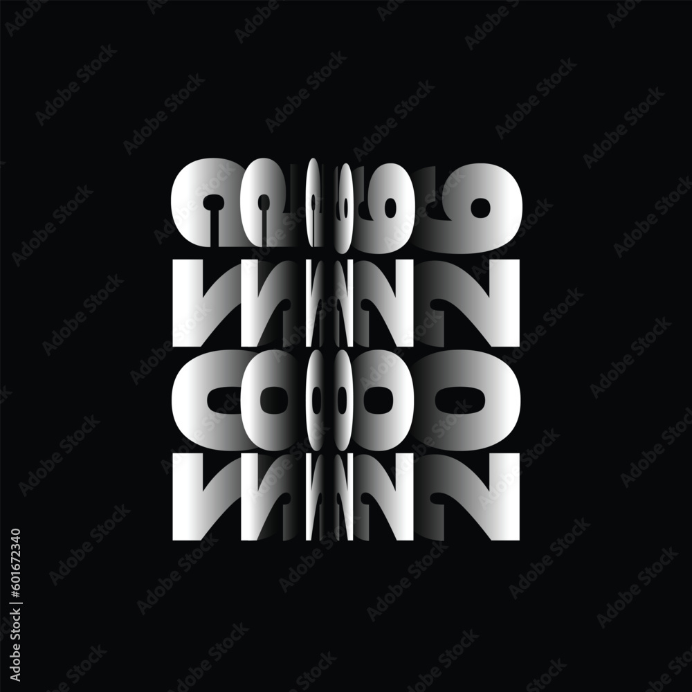 Passing into New Year 2026 Flip text effect isolated on black ...