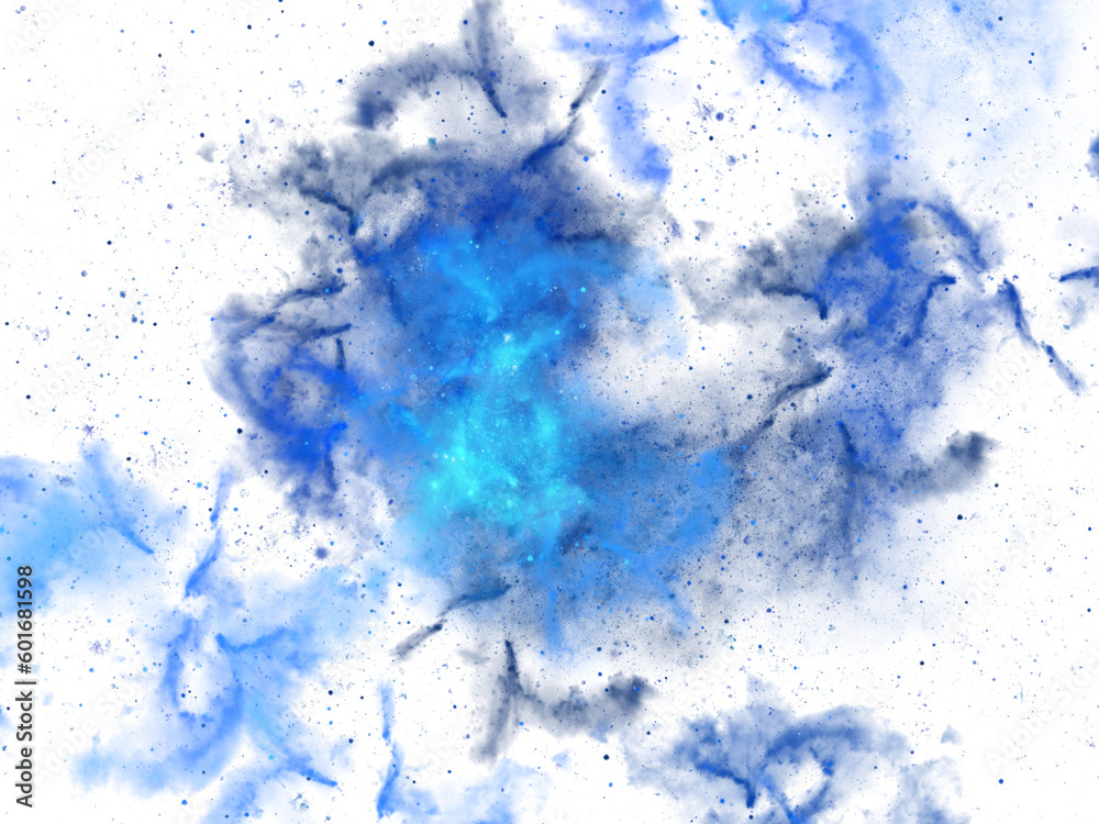 Watercolor Galaxy Stars Splashes Transparent Background Clipart Stock ...