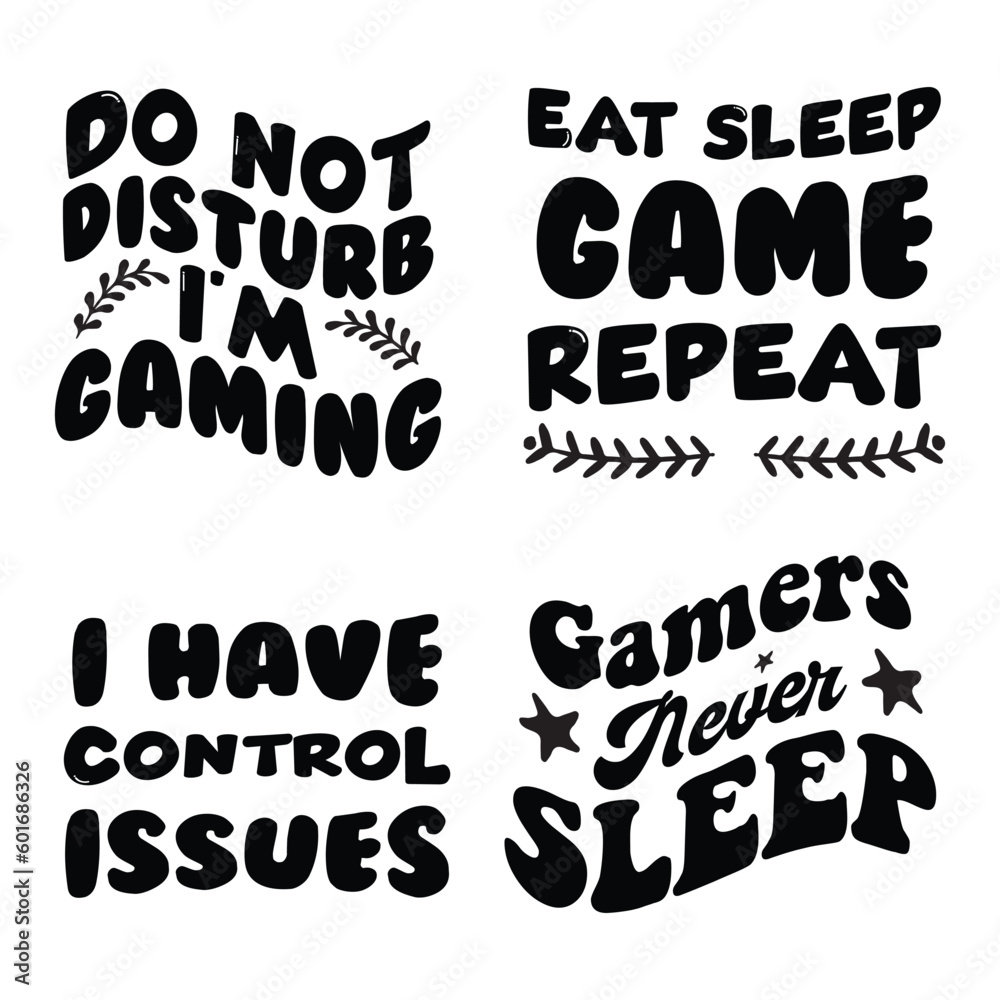 Gaming Quotes SVG Designs Bundle. Gaming quotes SVG cut files bundle ...
