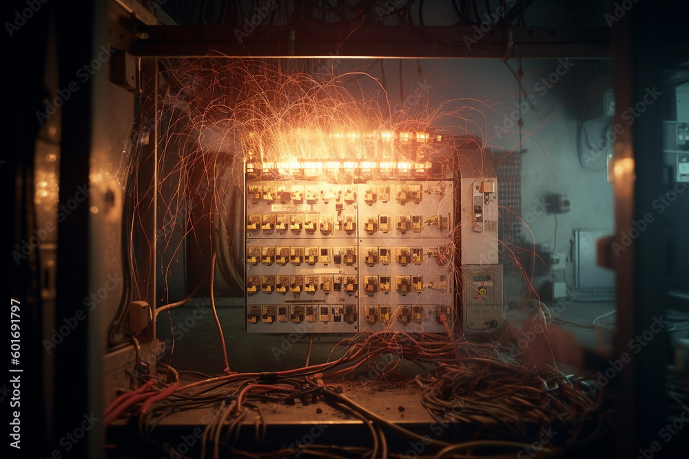 Fires in industrial electrical panels, short circuits and junction ...