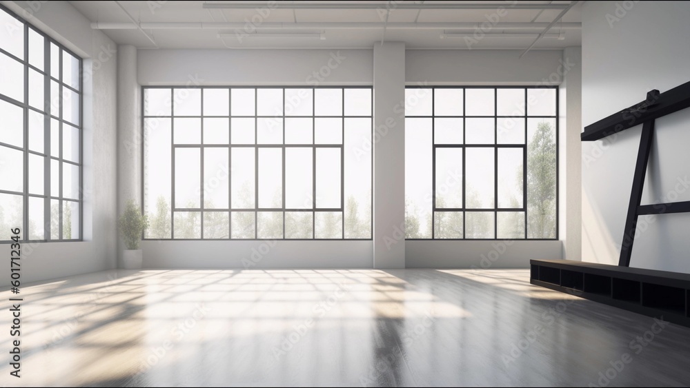 Open space office room, conference room, office room, office with ...