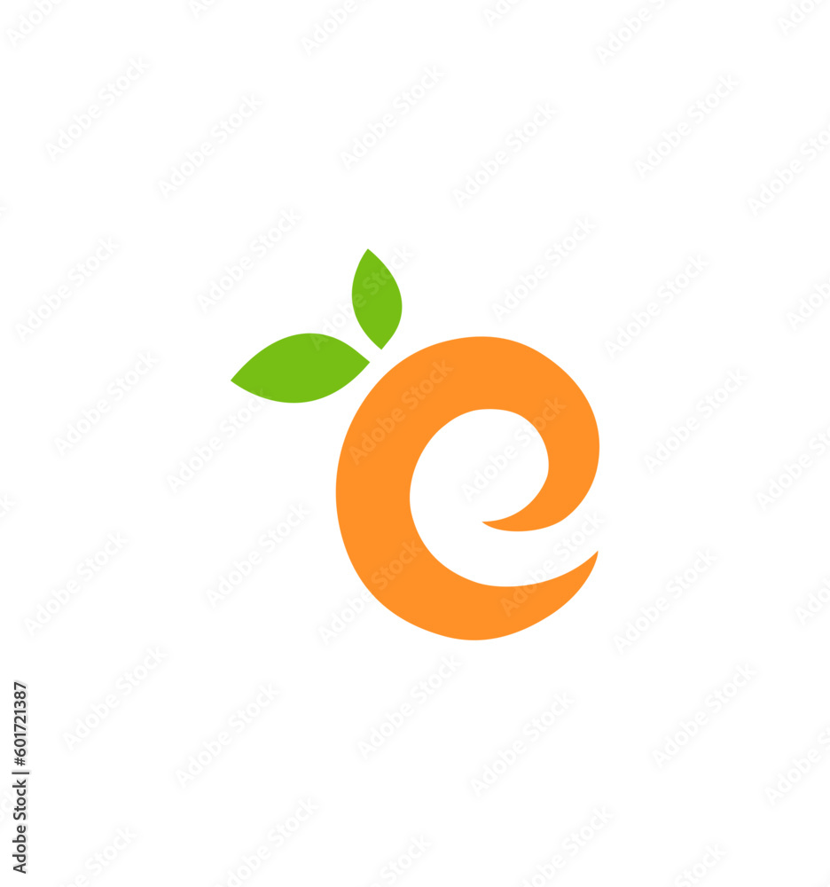 Orange fruit Juicy Logo, Organic Juice Logo, Orange Juice Logo with ...