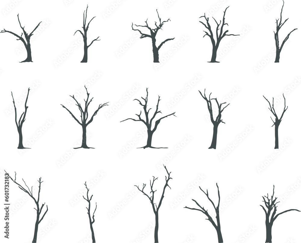 Withered Tree Vector