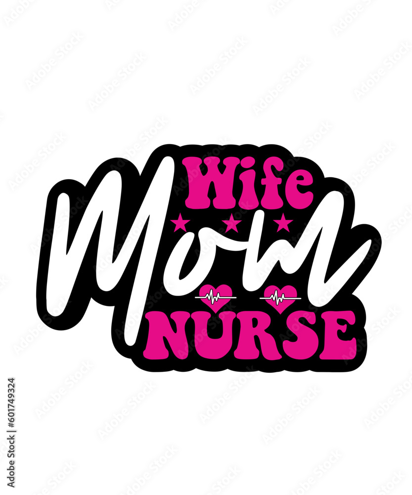 Vetor do Stock: Nurse Svg Design,Nurse Svg Bundle, Stethoscope Svg ...