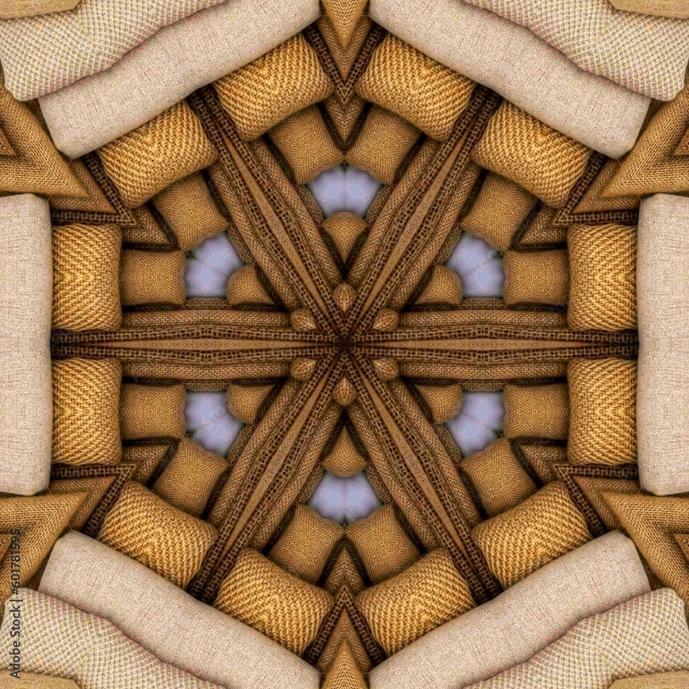 Luxury fashion background with jute sack pattern. Spread awareness of ...