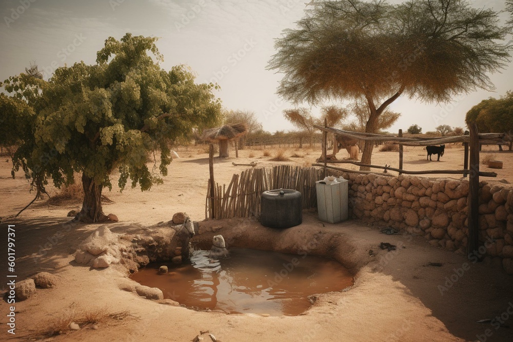 Visualize water scarcity in Senegal for social media using 3D ...