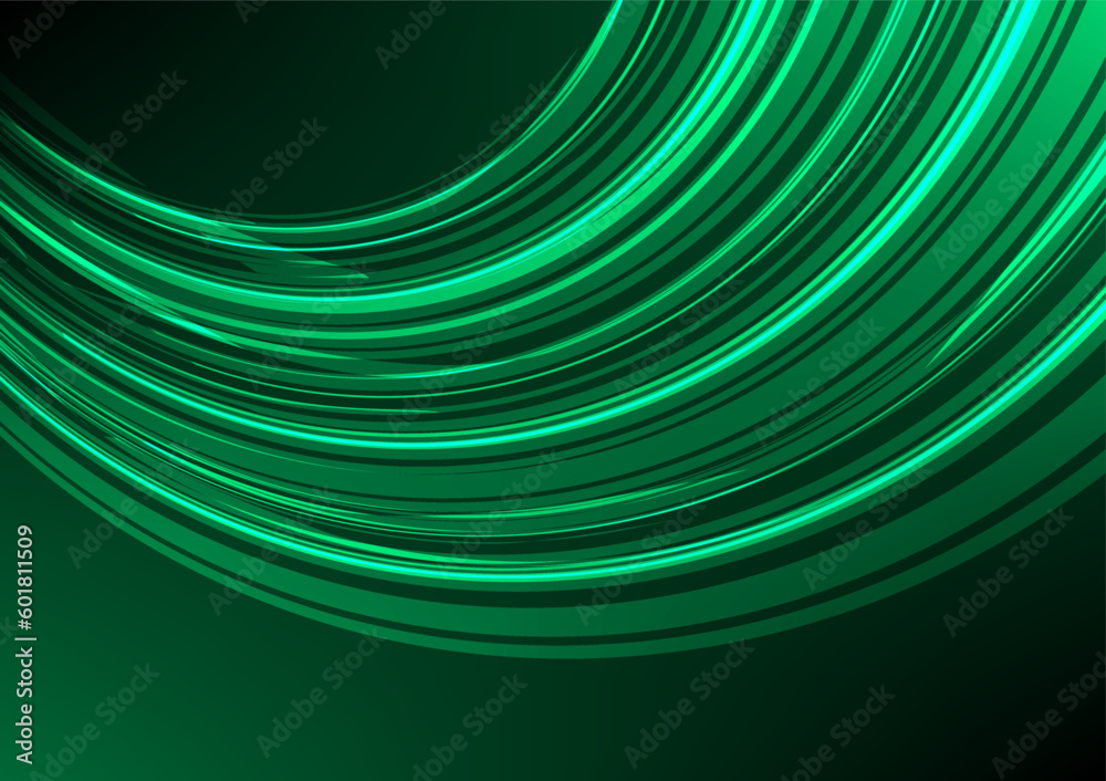 Speed green light technology hitech modern background. Green abstract ...