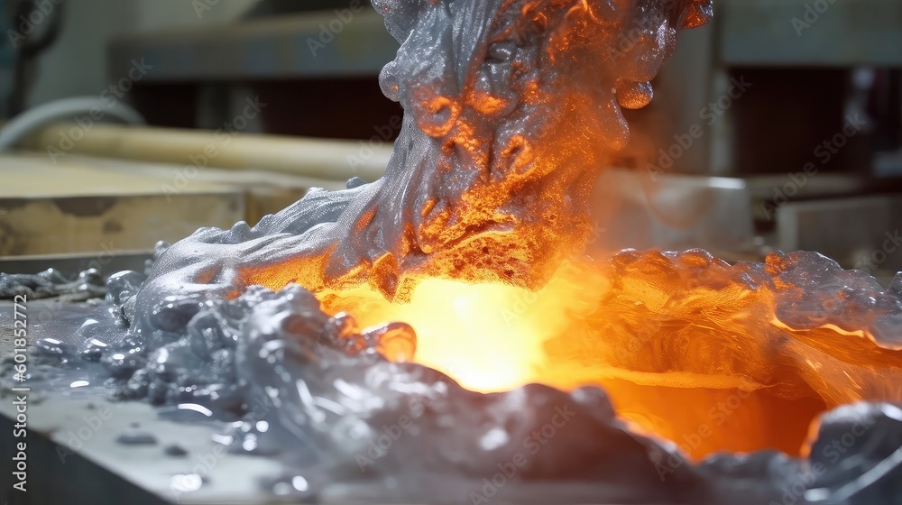 Silver making process and production facility for melting silver ...