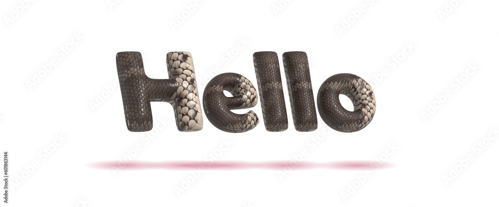 Hello stock illustration for celebration, invitations and greetings ...