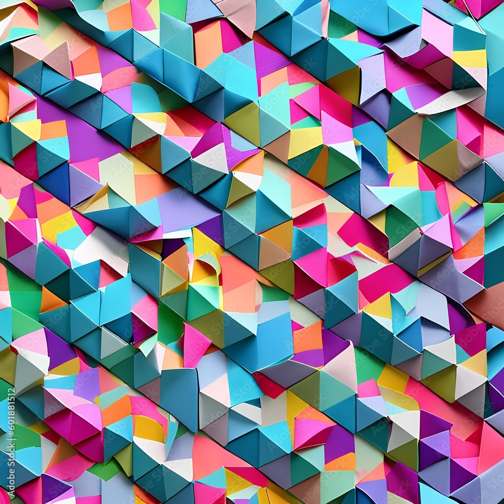 174 Origami: A playful and whimsical background featuring origami in ...